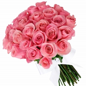 Mega Buquê de 30 Rosas rosadas